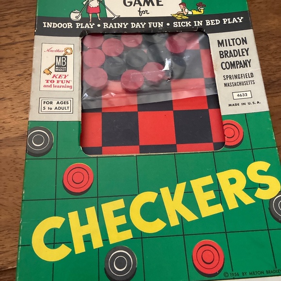 Milton Bradley | Toys | Milton Bradley Company Checkers Game | Poshmark